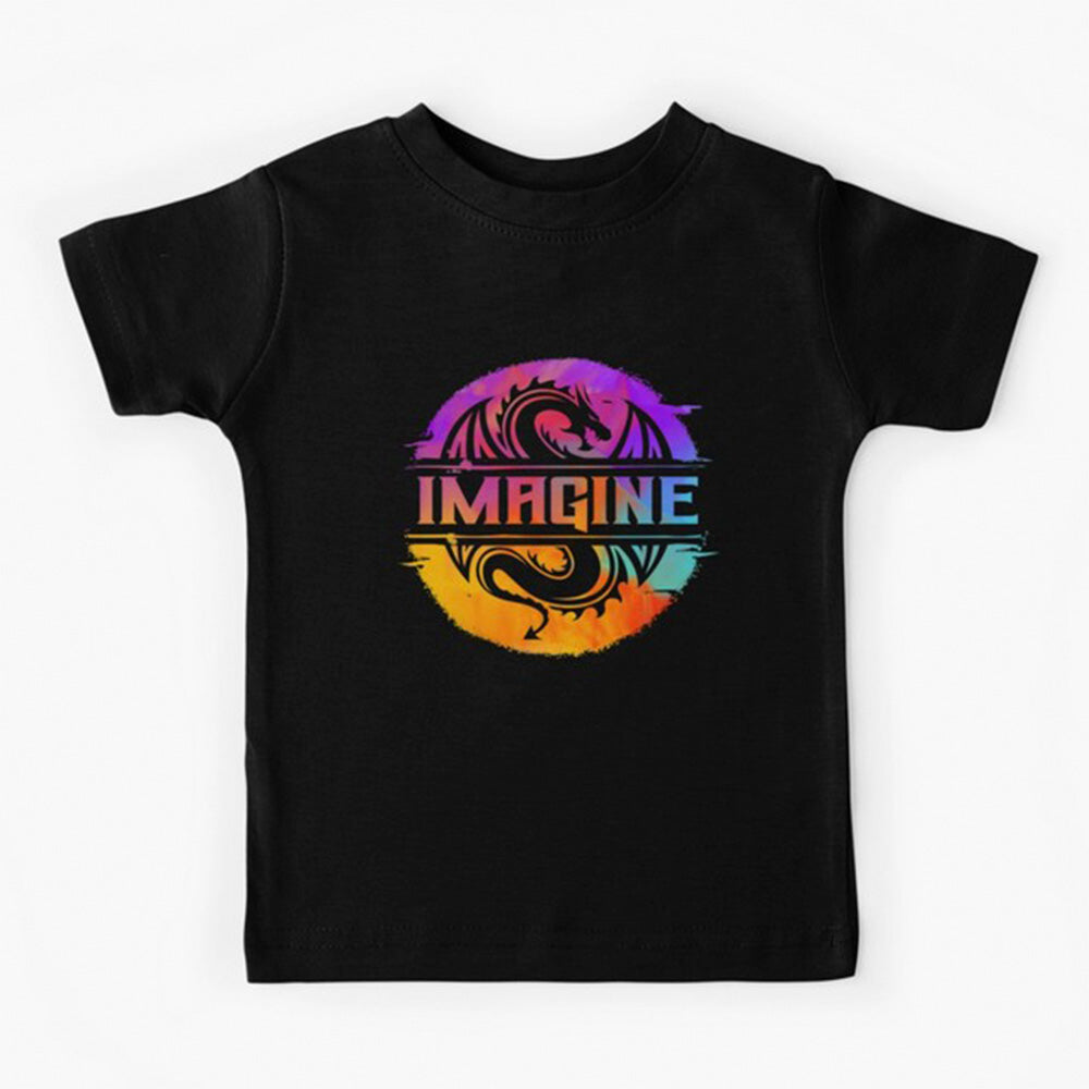 Camiseta Básica Imagine Dragons Colorful – Saoko
