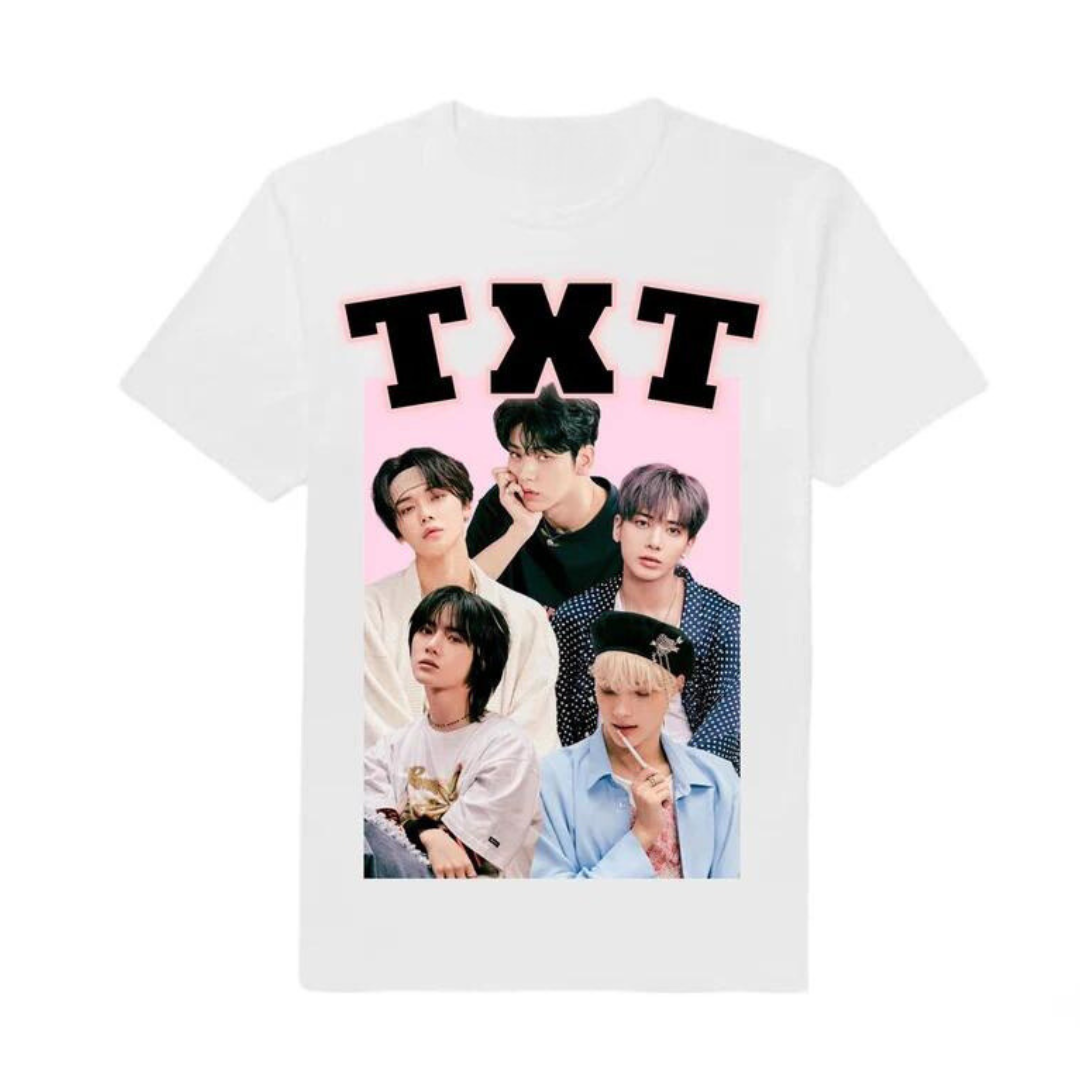 Camiseta Básica Txt Members – Saoko