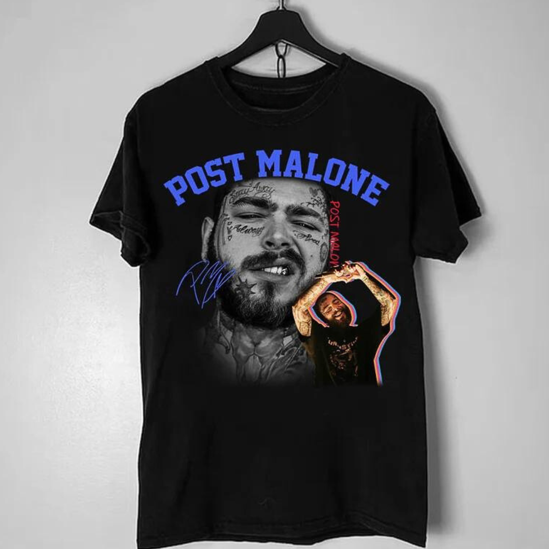Camiseta Básica Post Malone Collab Graphic – Saoko Camiseta Básica Post Malone Collab Graphic – Saoko