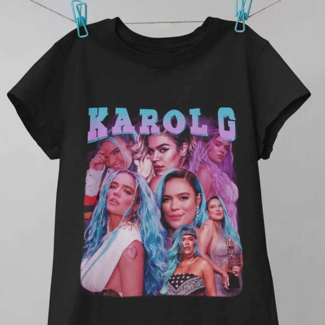 Camiseta Básica Karol G Graphic – Saoko