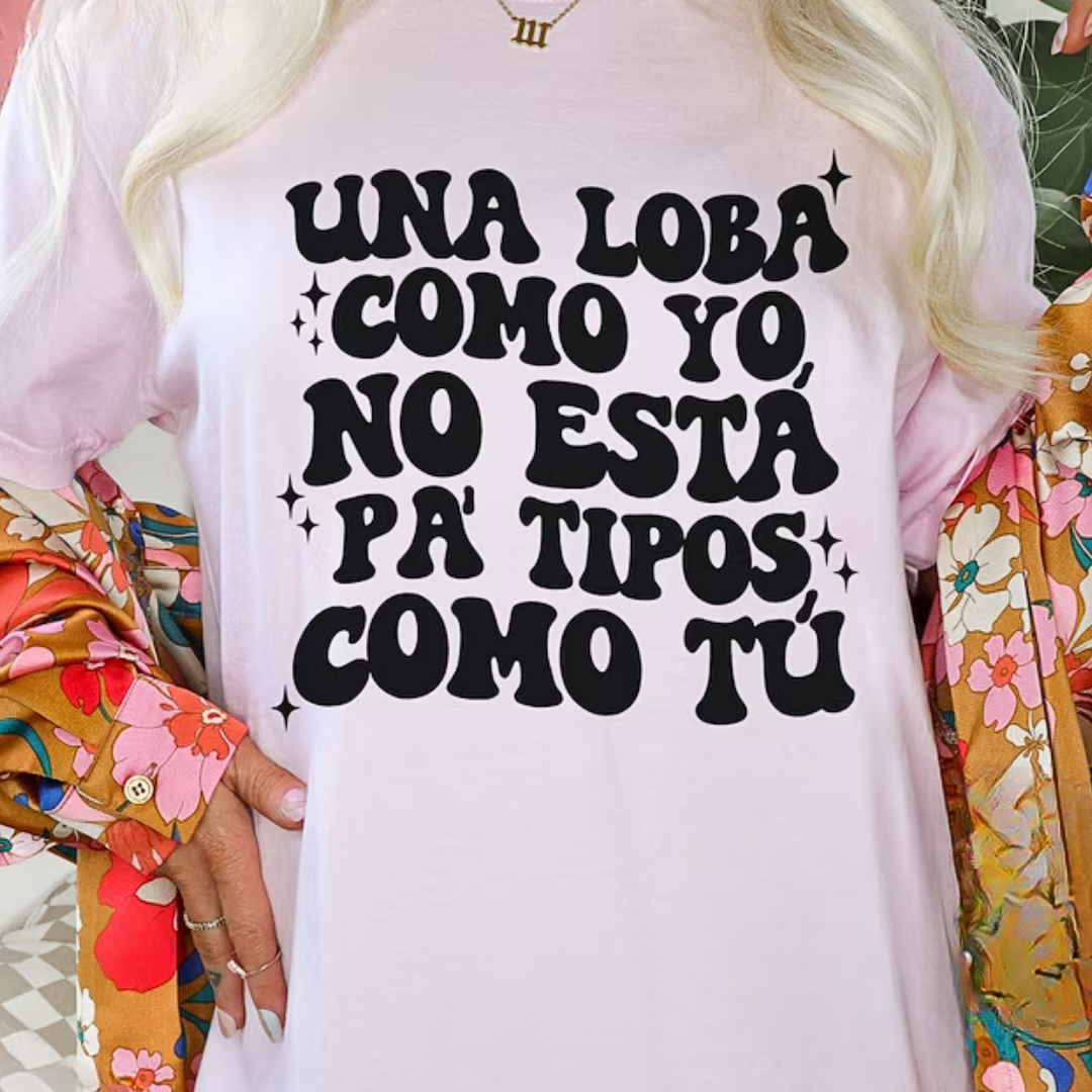 Camiseta Básica Shakira Loba – Saoko
