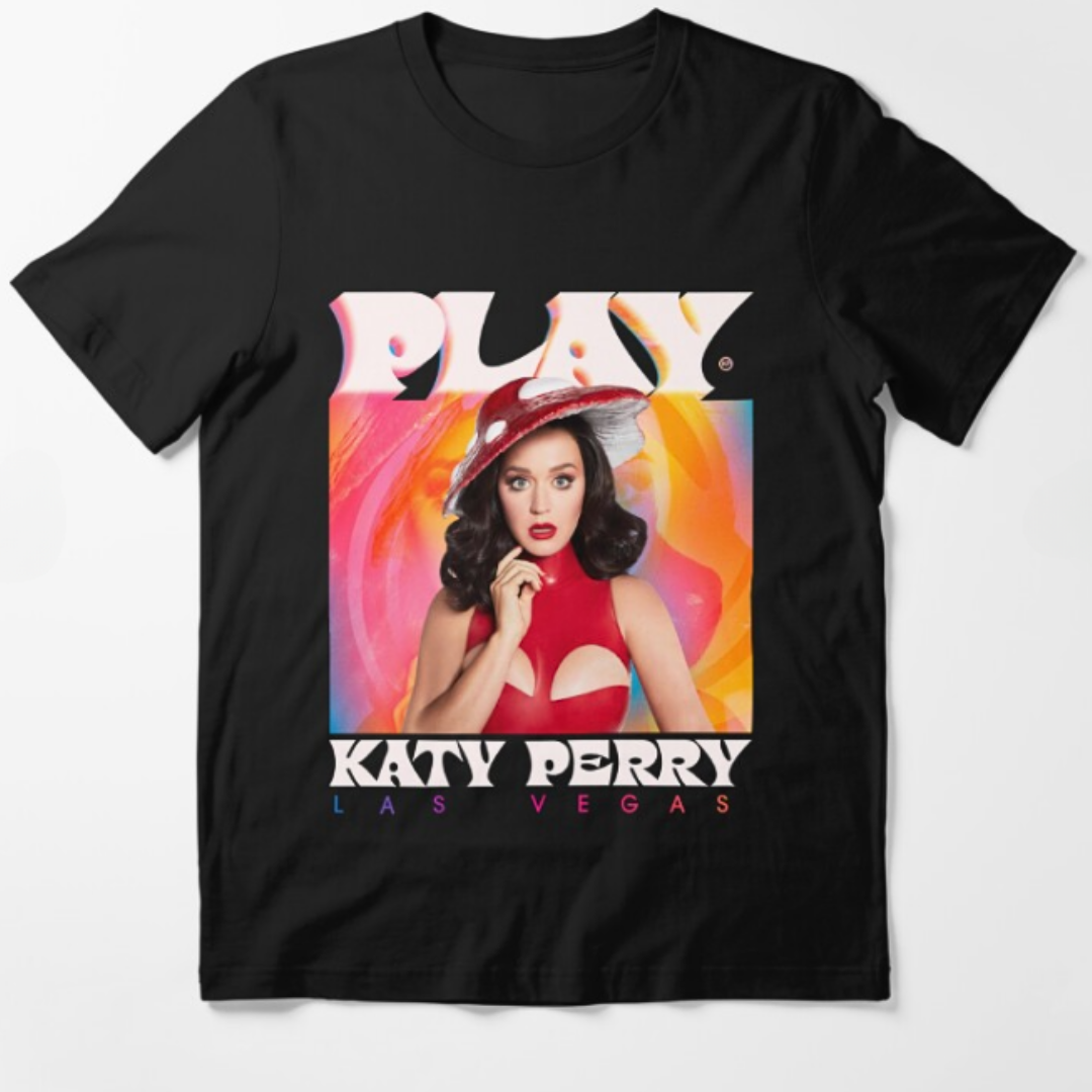 Camiseta Básica Katy Perry Play – Saoko