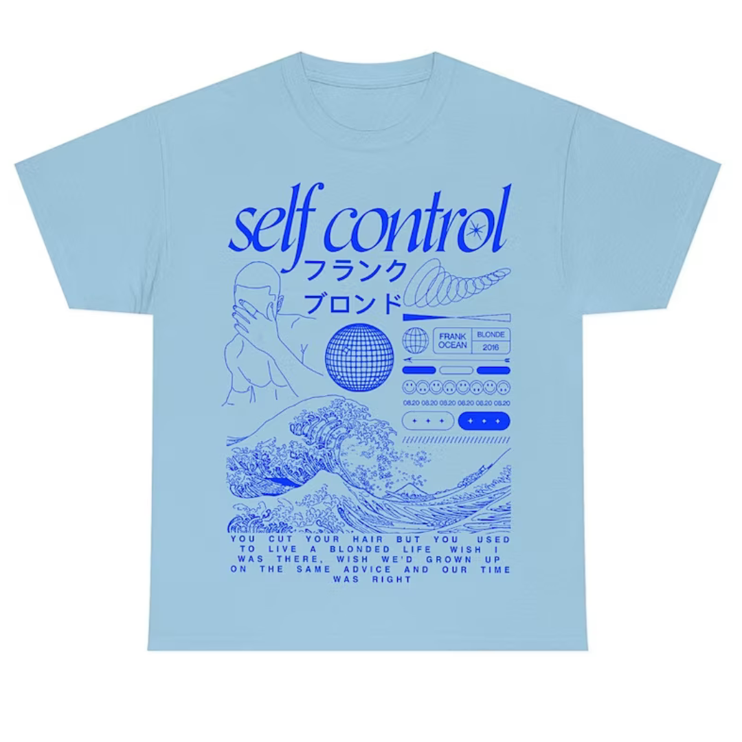 Camiseta Básica Frank Ocean Self Control – Saoko