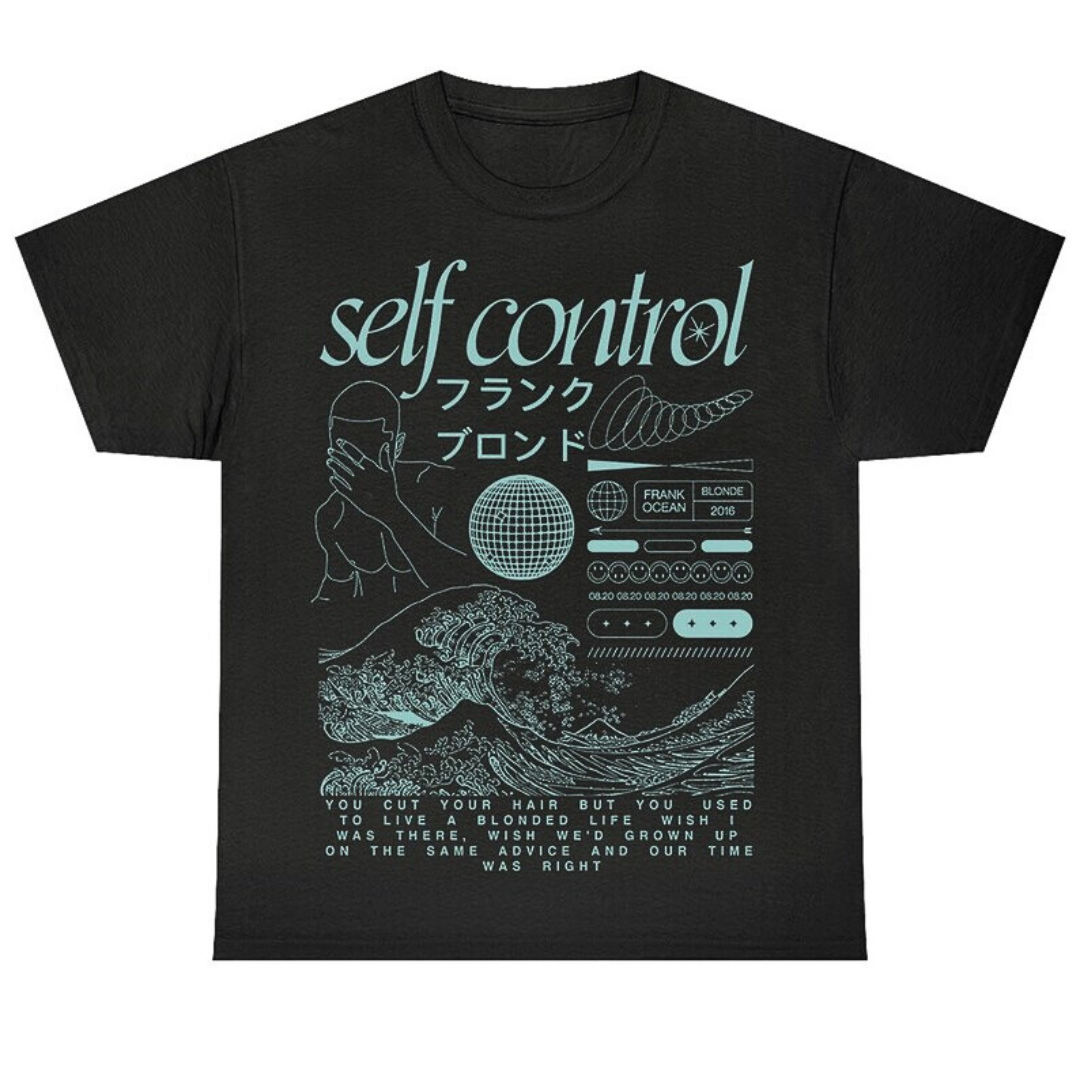 Camiseta Básica Frank Ocean Self Control – Saoko